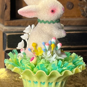 Vintage EASTER Anthropomorphic RETRO Easter Kitsch Green - Etsy