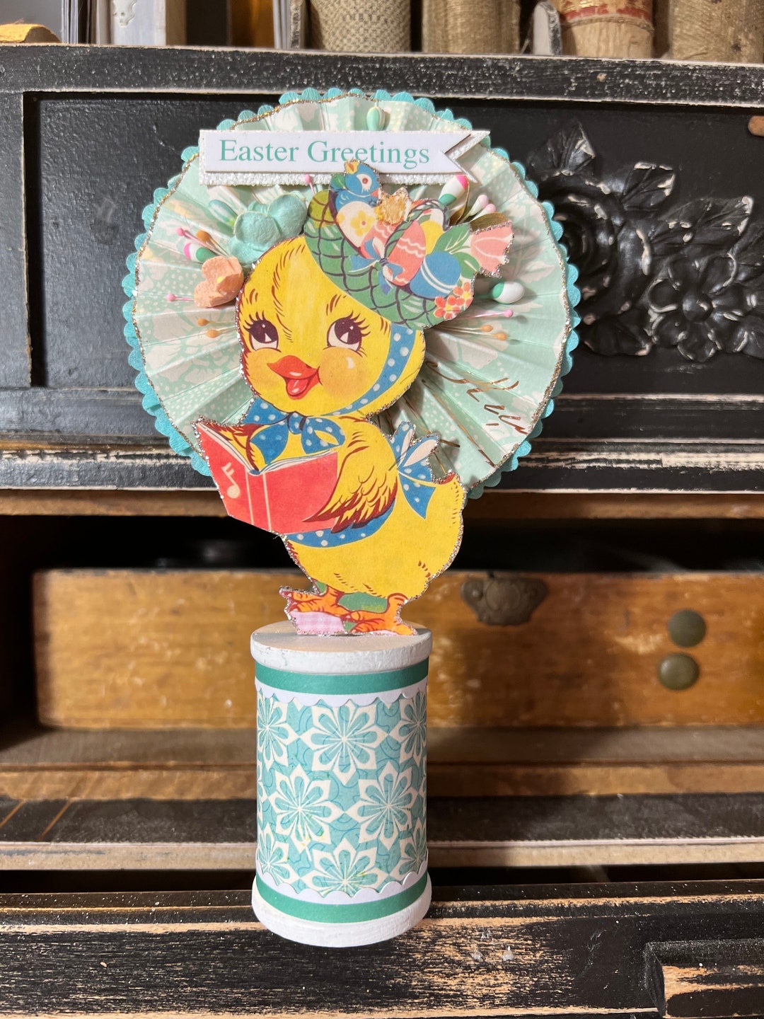 Vintage EASTER, RETRO Easter, Kitsch, Vintage Easter Decorations, Retro ...