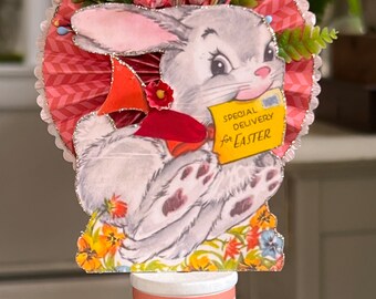 Vintage EASTER, RETRO Easter, Kitsch, Vintage Easter Decorations, Retro ...