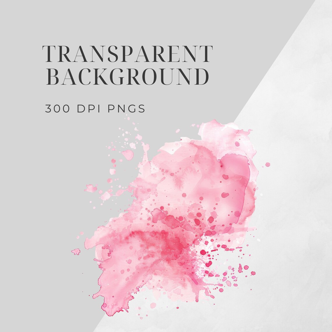 Pastel Watercolor Alcohol Ink Splash Clipart, Abstract Clip Art ...