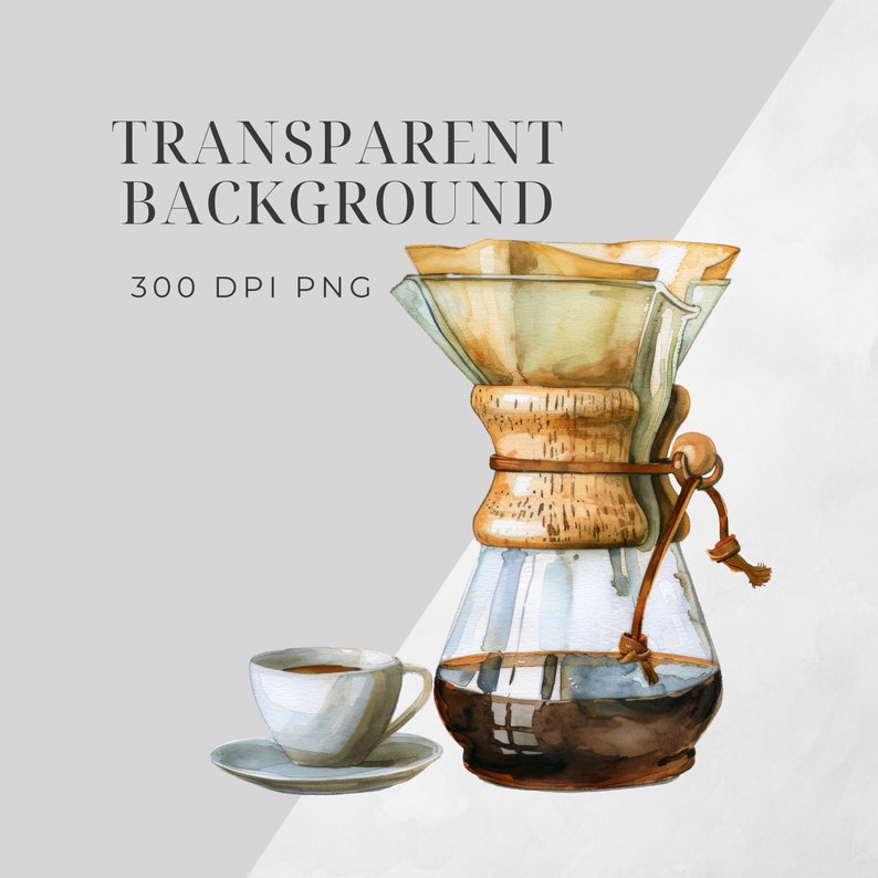 Watercolor Coffee Cup Clipart, Coffee Shop, Cup of Coffee, Drinks ...
