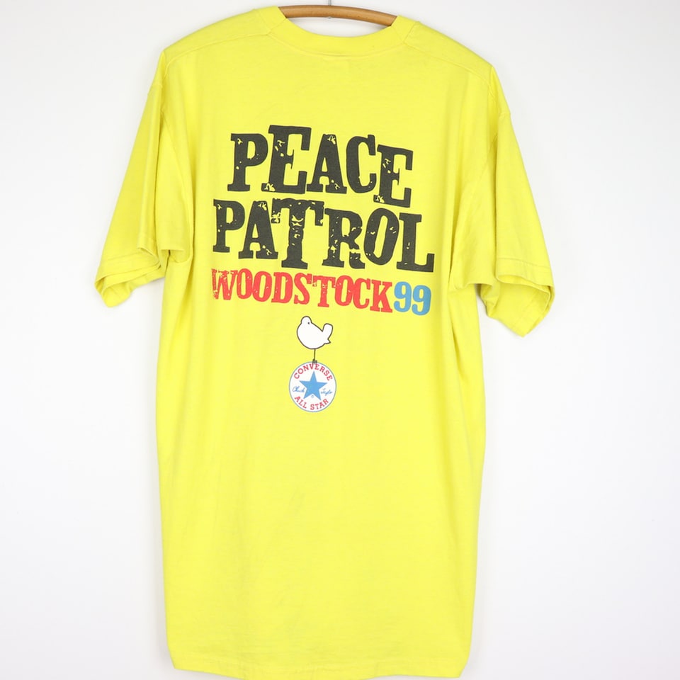 Vintage 1999 Woodstock Peace Patrol Shirt, Woodstock 99 Shirt ...