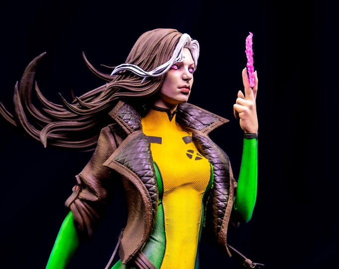 Marvel X-men Rogue Collectible Resin Figure Pro Painted Made to Order ...