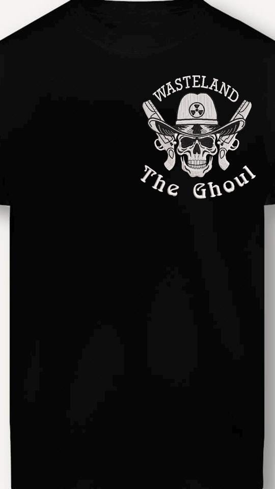 Machine Embroidery Design: Wasteland | the Ghoul | Fallout | Skull ...