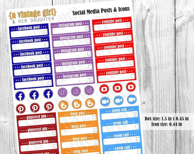 Deadline Planner Stickers Work Planner Stickers Lily's Little Lites ...