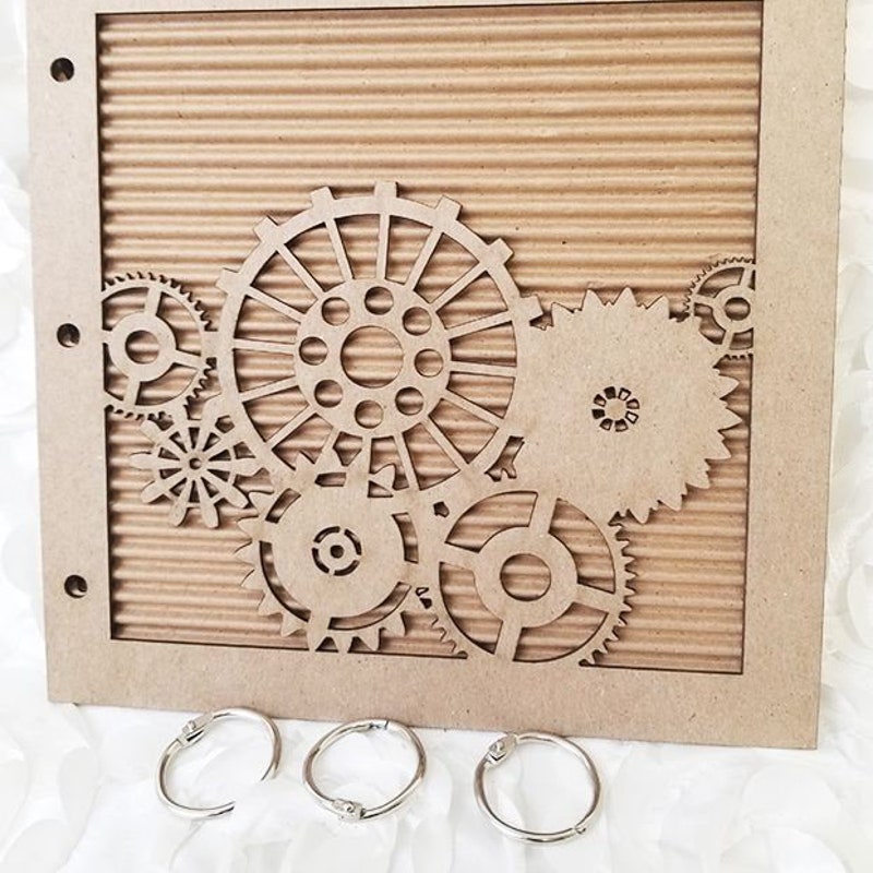 Chipboard Album - Etsy