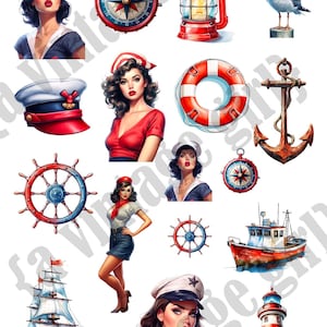 Sailor Pin up Girl | Pin up Art, Pin up Girl, Ship, Girl, Sailor, 1950 ...