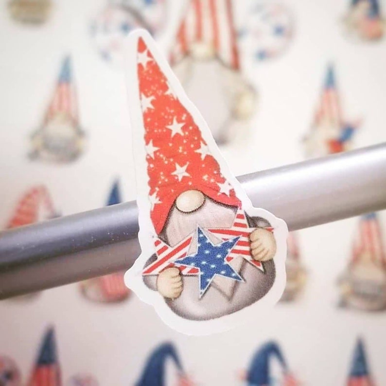 Fourth of July Gnomes // Planner Stickers Gnomes Gnome - Etsy
