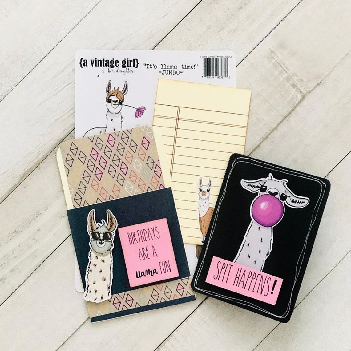 Llama Drama Jumbo // | Etsy