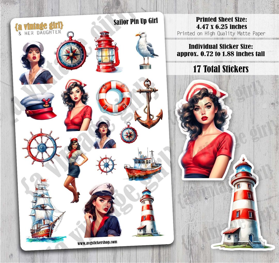 Sailor Pin up Girl | Pin up Art, Pin up Girl, Ship, Girl, Sailor, 1950 ...