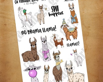 Llama Drama Jumbo // | Etsy