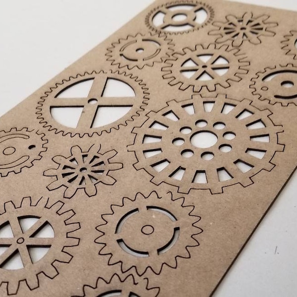 Laser Cut Chipboard Art - Etsy