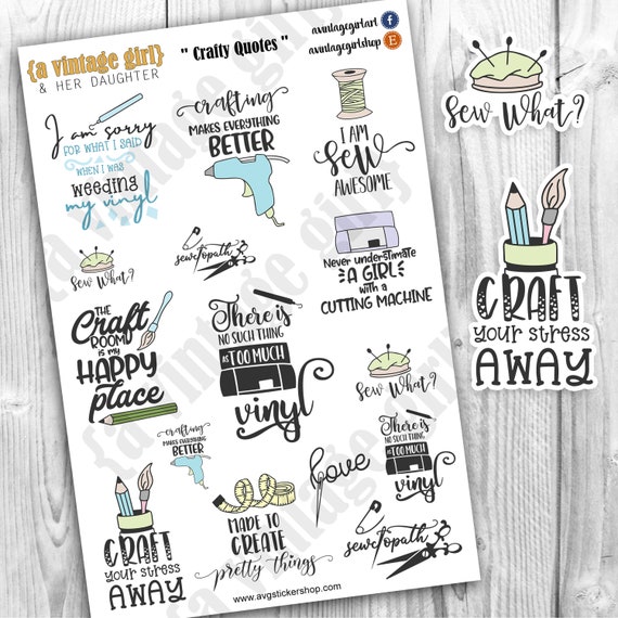 Craft Sticker Quotes Vinyl Quotes Stickers Every Day Is A New