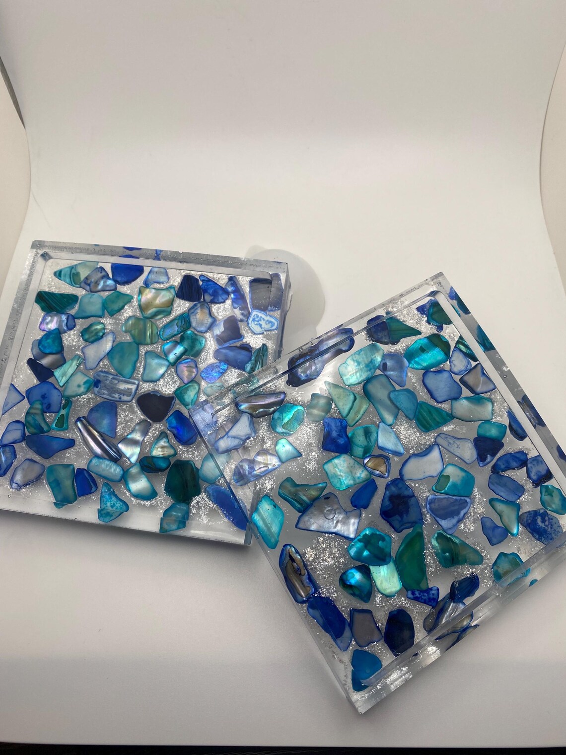 Broken Glass Coaster - Etsy