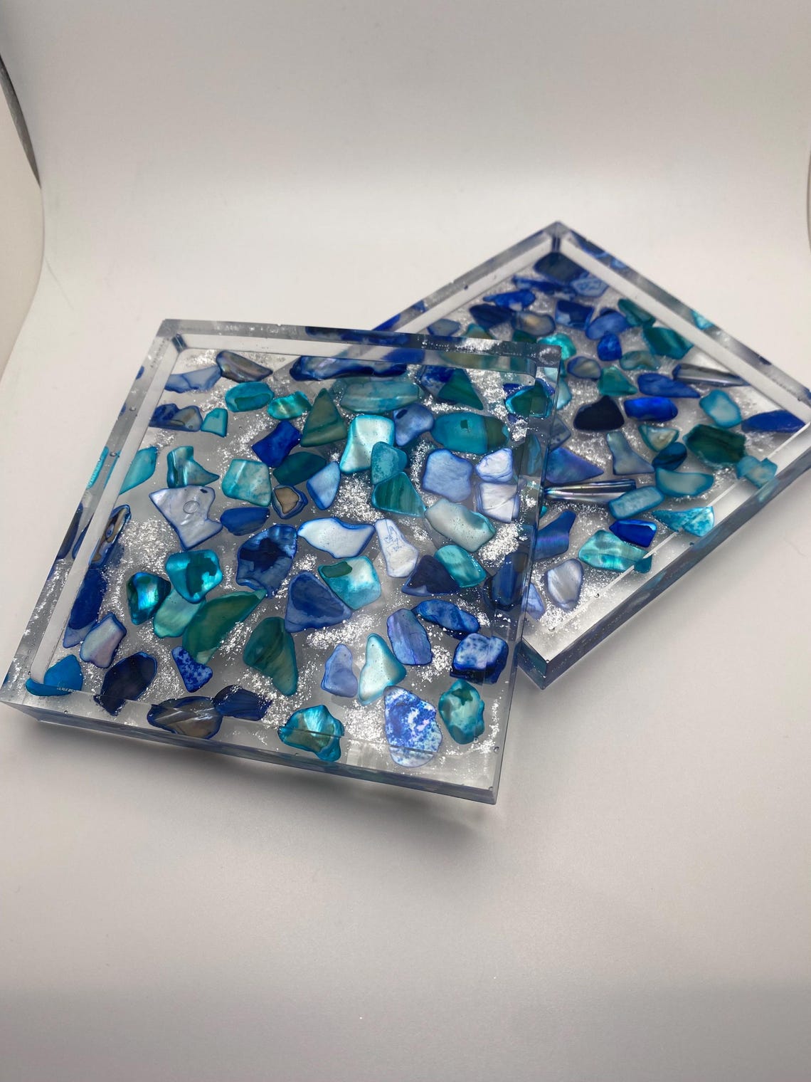Broken Glass Coaster - Etsy