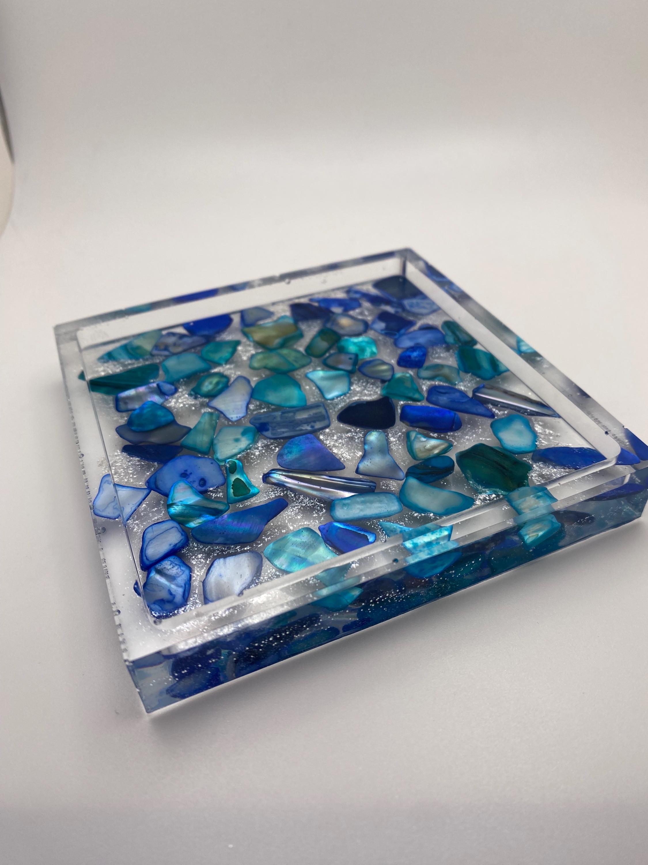 Broken Glass Coaster - Etsy