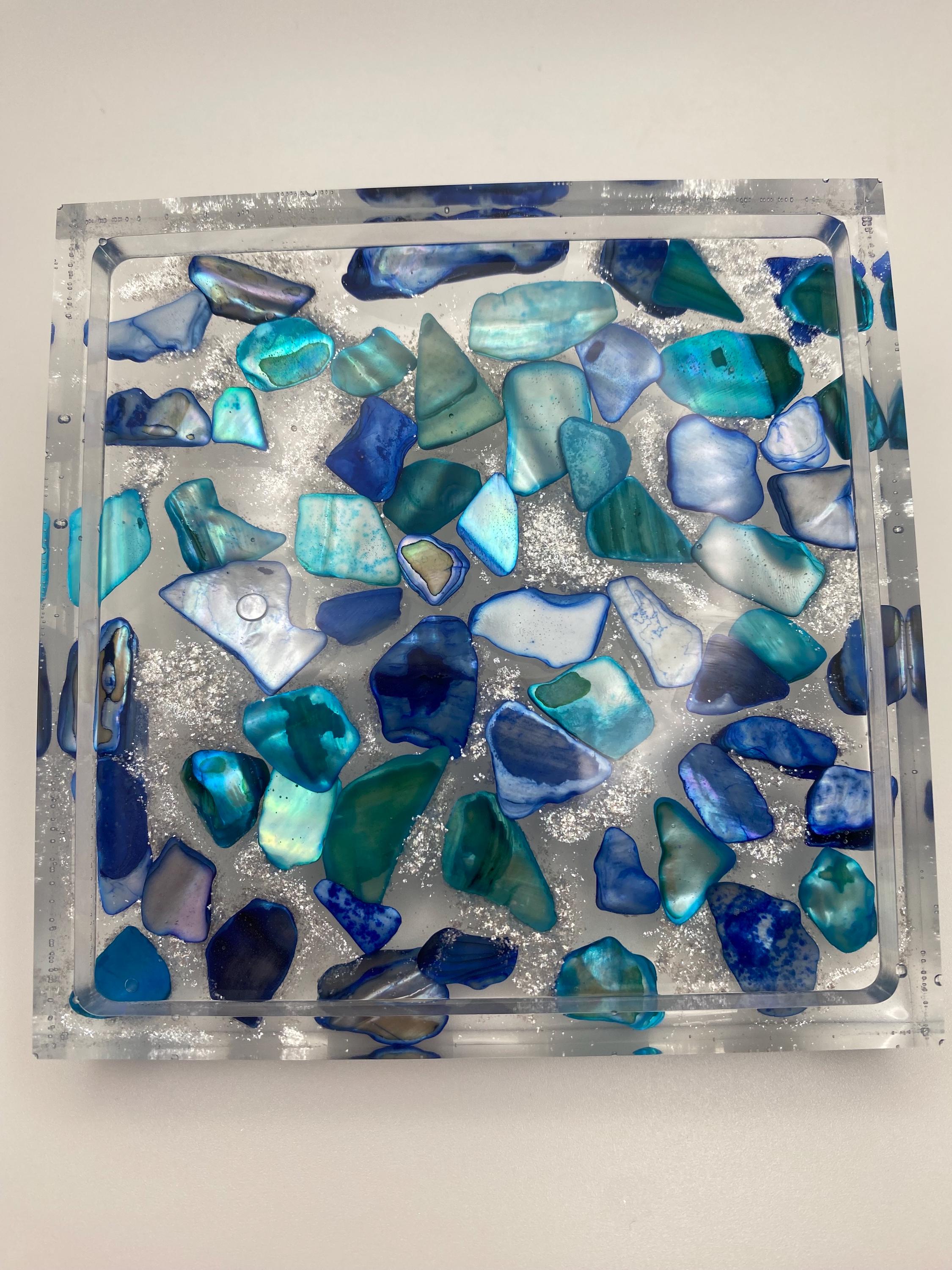 Broken Glass Coaster - Etsy
