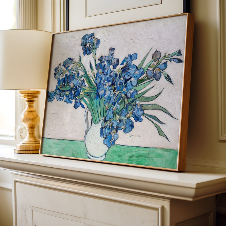 50 Van Gogh Prints, Gallery Wall Set, Van Gogh Classic Art Bundle ...