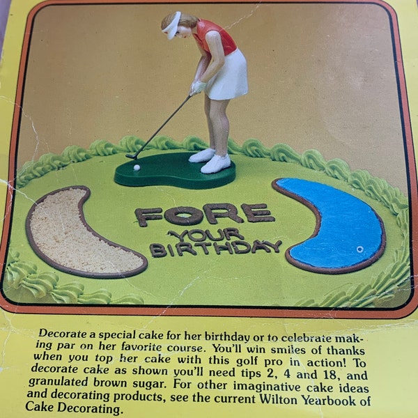 Golf Cake Topper - Etsy Canada