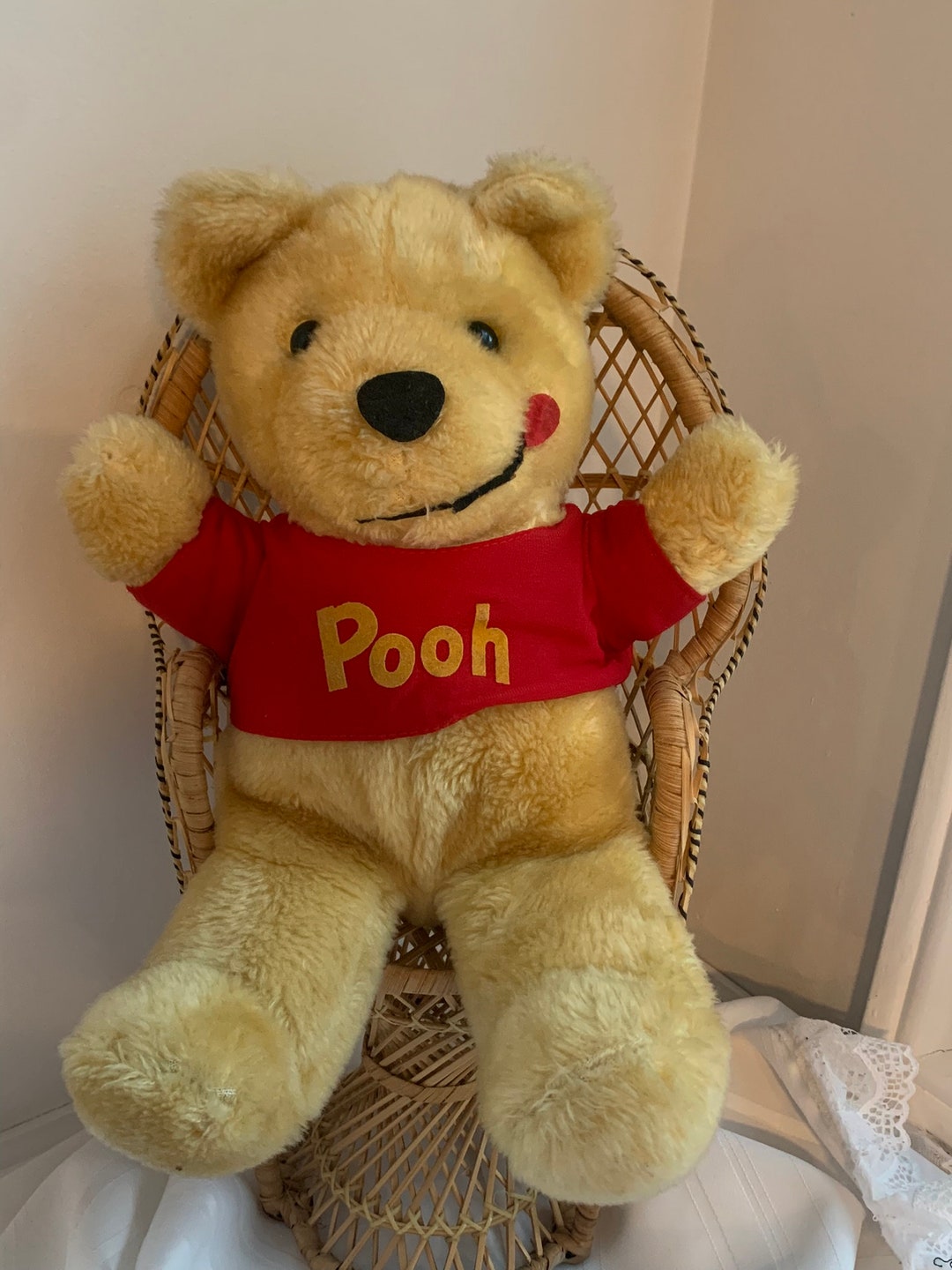 Vintage Winnie the Pooh Stuffed Toy Doll, 1960s - Etsy