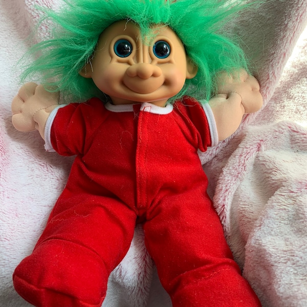 Holiday Troll Doll - Etsy