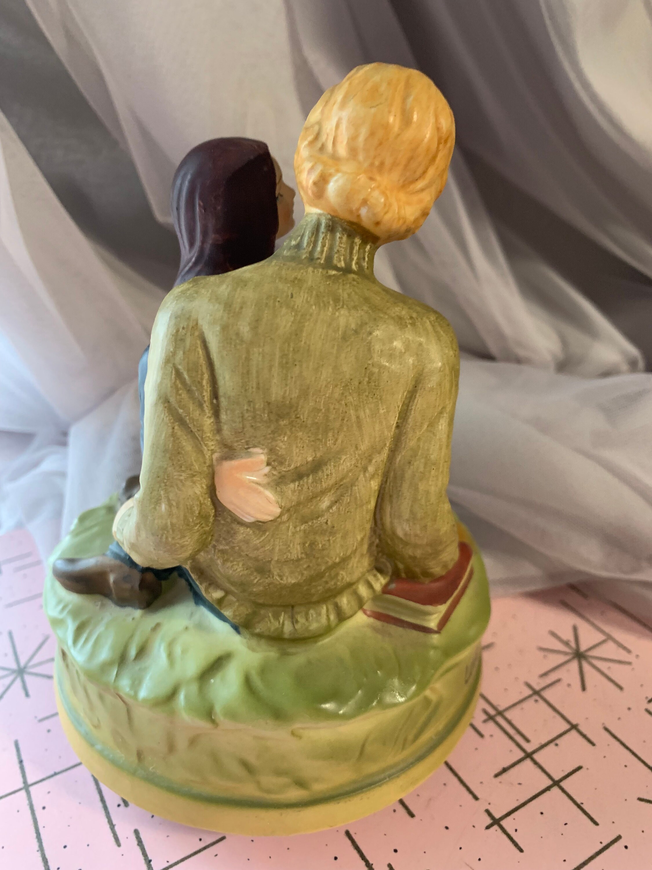 Vintage Kitsch Love Story Chadwick Miller Music Box Made in Japan ...