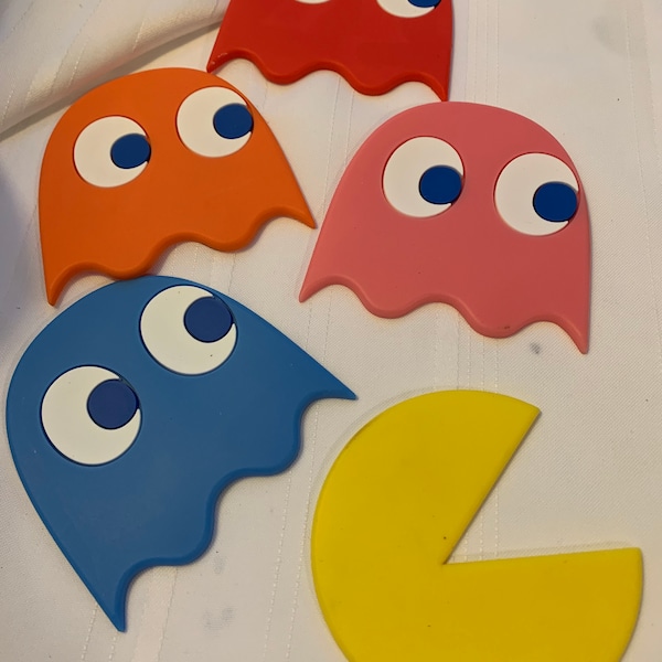 Wooden Pac Man Ghost - Etsy