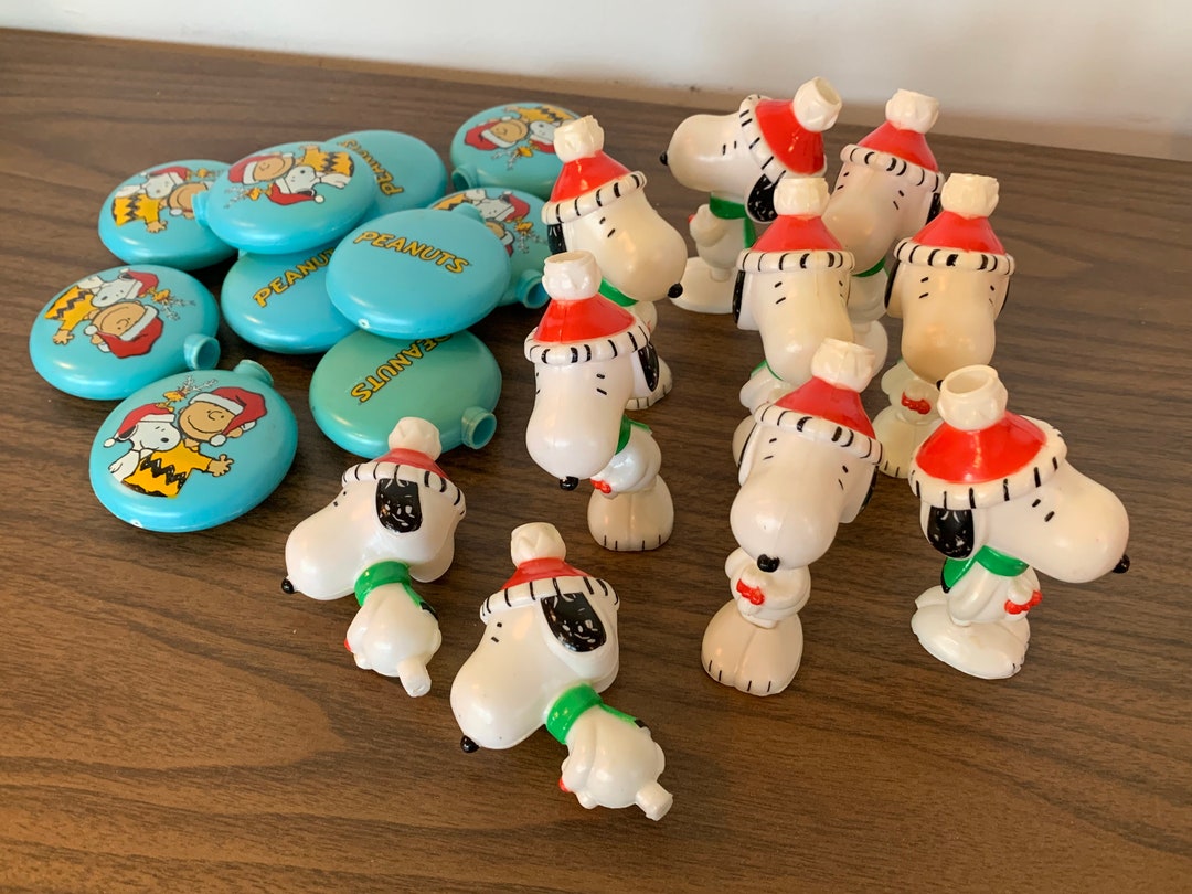 Vintage Snoopy Christmas Light Bulb Mini Light Covers, Peanuts - Etsy