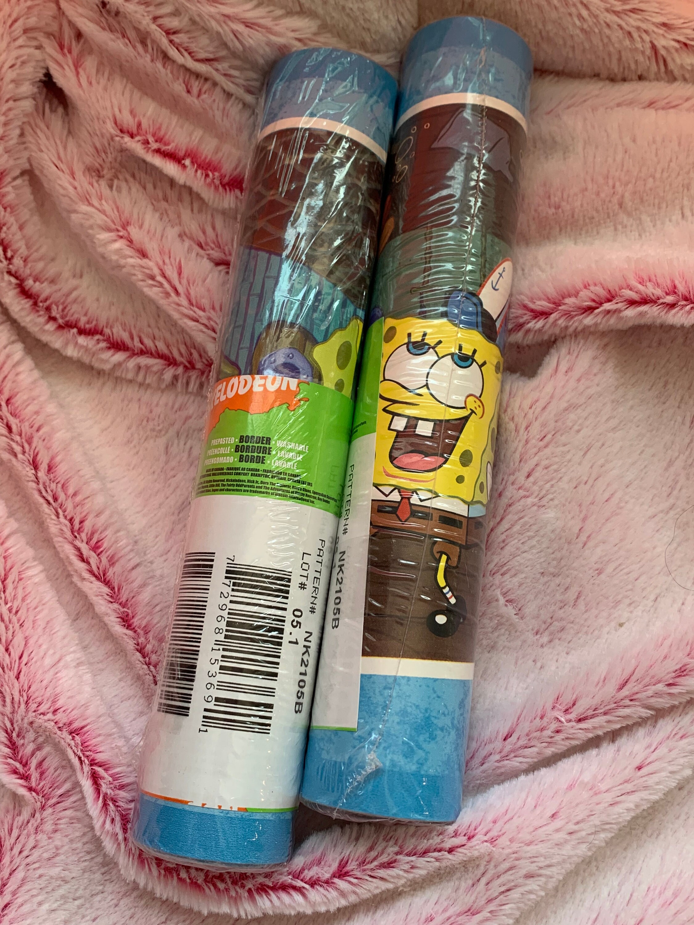 Spongebob Valentine Border