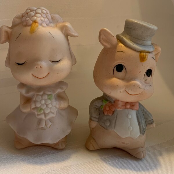 Pig Bride and Groom - Etsy