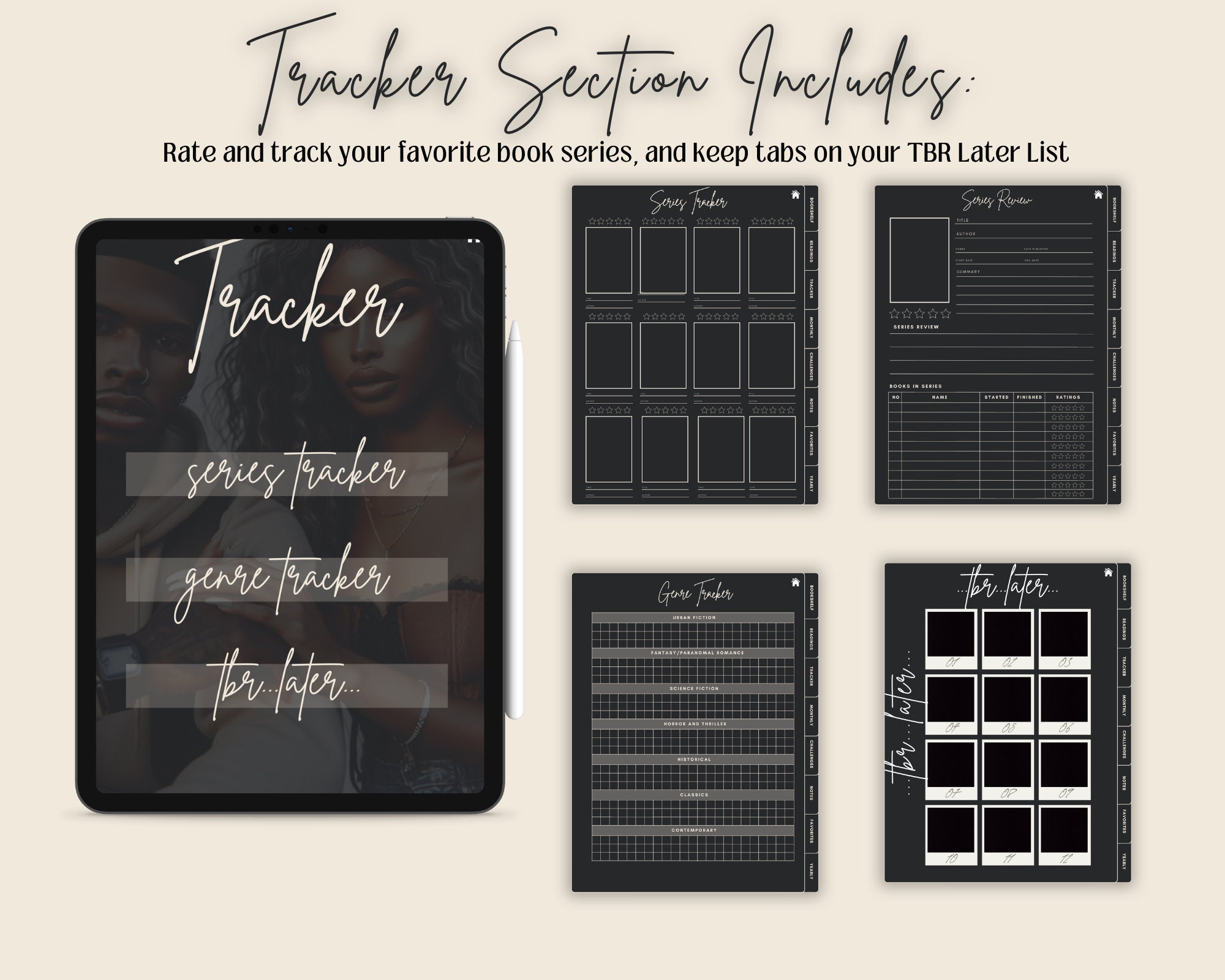 The Ultimate Urban Fiction Reading Planner - Etsy