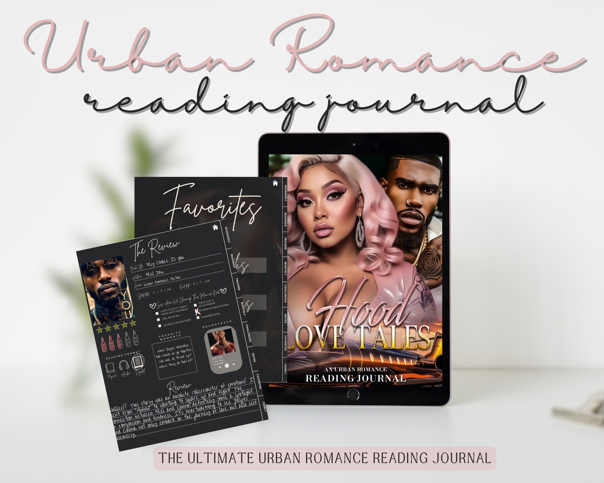 The Ultimate Urban Fiction Reading Planner - Etsy