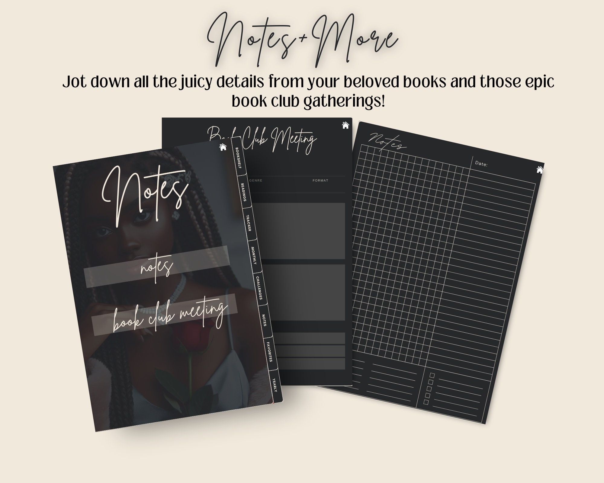 The Ultimate Urban Fiction Reading Planner - Etsy