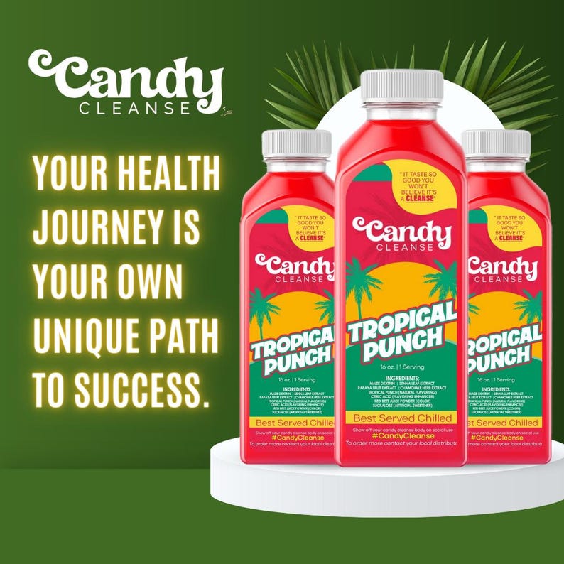 30 Candy Cleanse Editable Social Media Templates: Boost Your Brand With ...