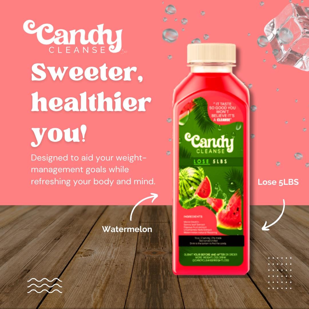 30 Candy Cleanse Editable Social Media Templates: Boost Your Brand With ...