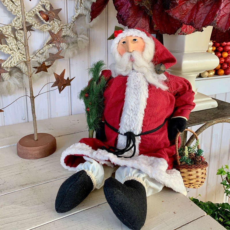 Handmade Santas - Etsy