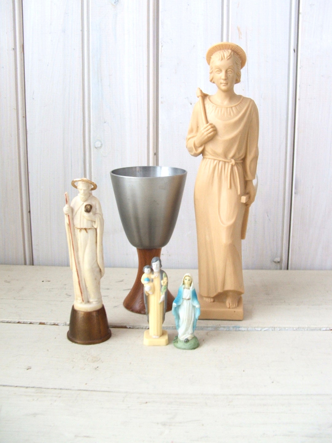 5 Piece Instant Collection Catholica Dashboard Jesus Joseph Mary Saint ...