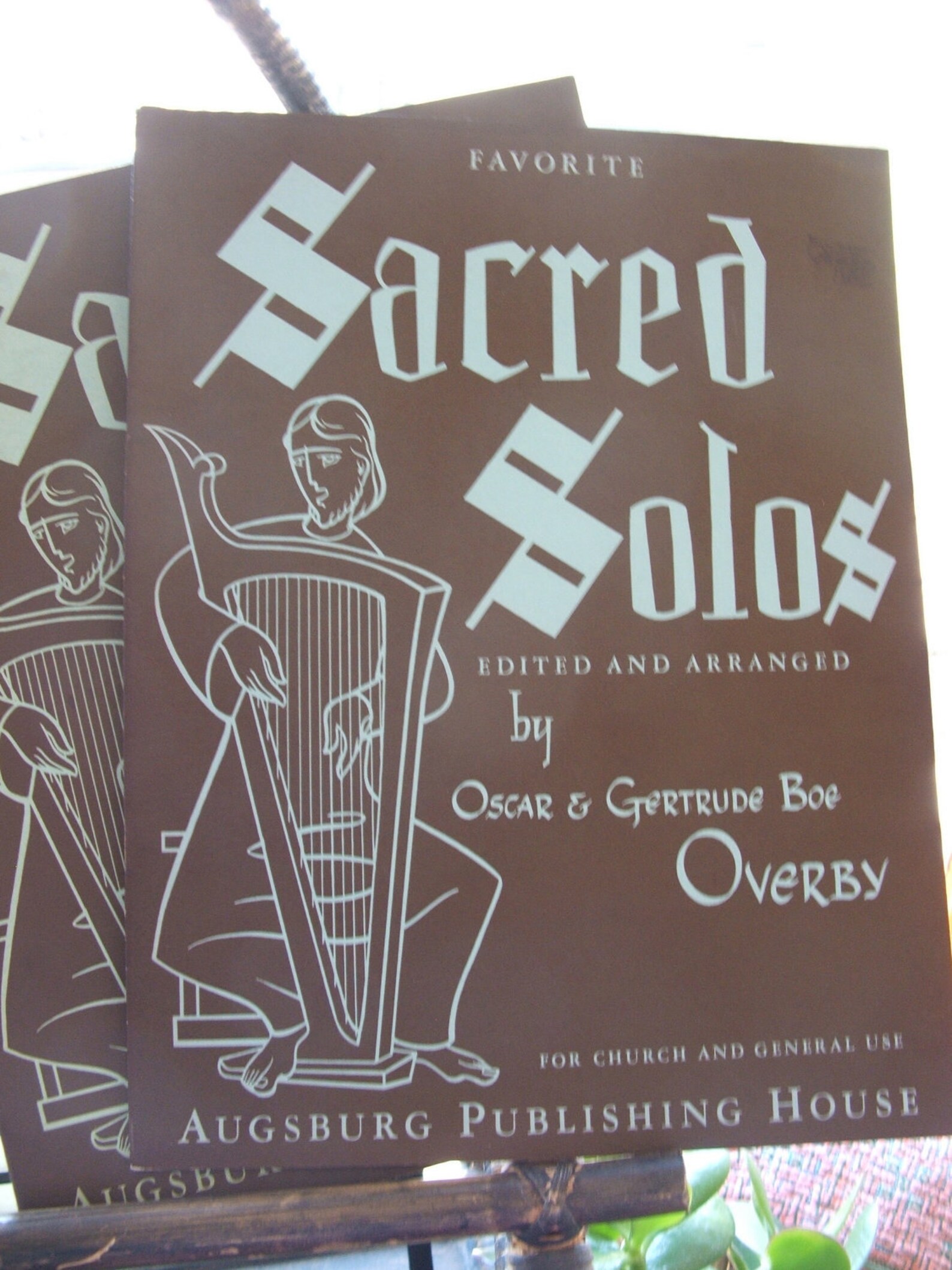 Two SACRED SOLOS Music Books - Etsy