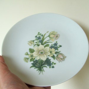 Decorative China Plate With Spring Flowers - Etsy