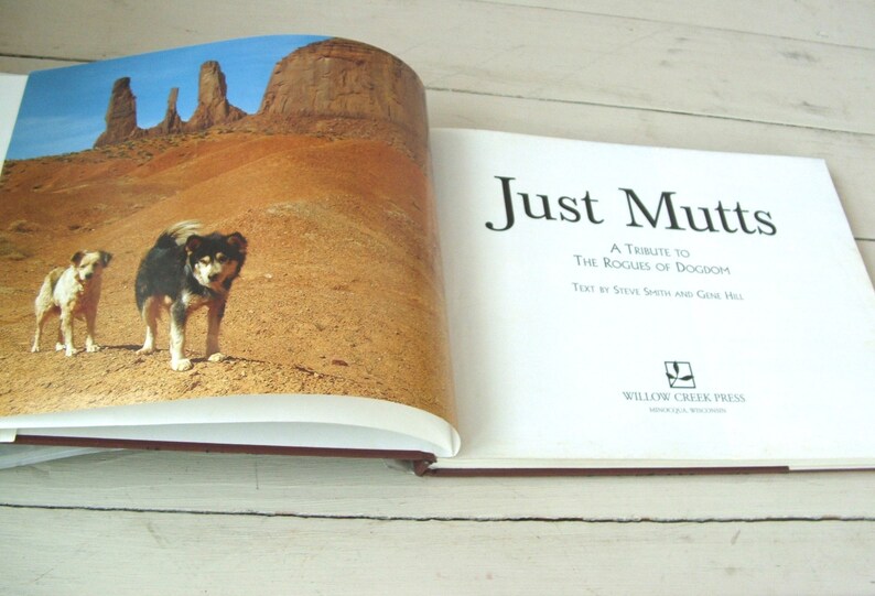 1996 Hardcover Book Just Mutts by Steve Smith and Gene Hill - Etsy