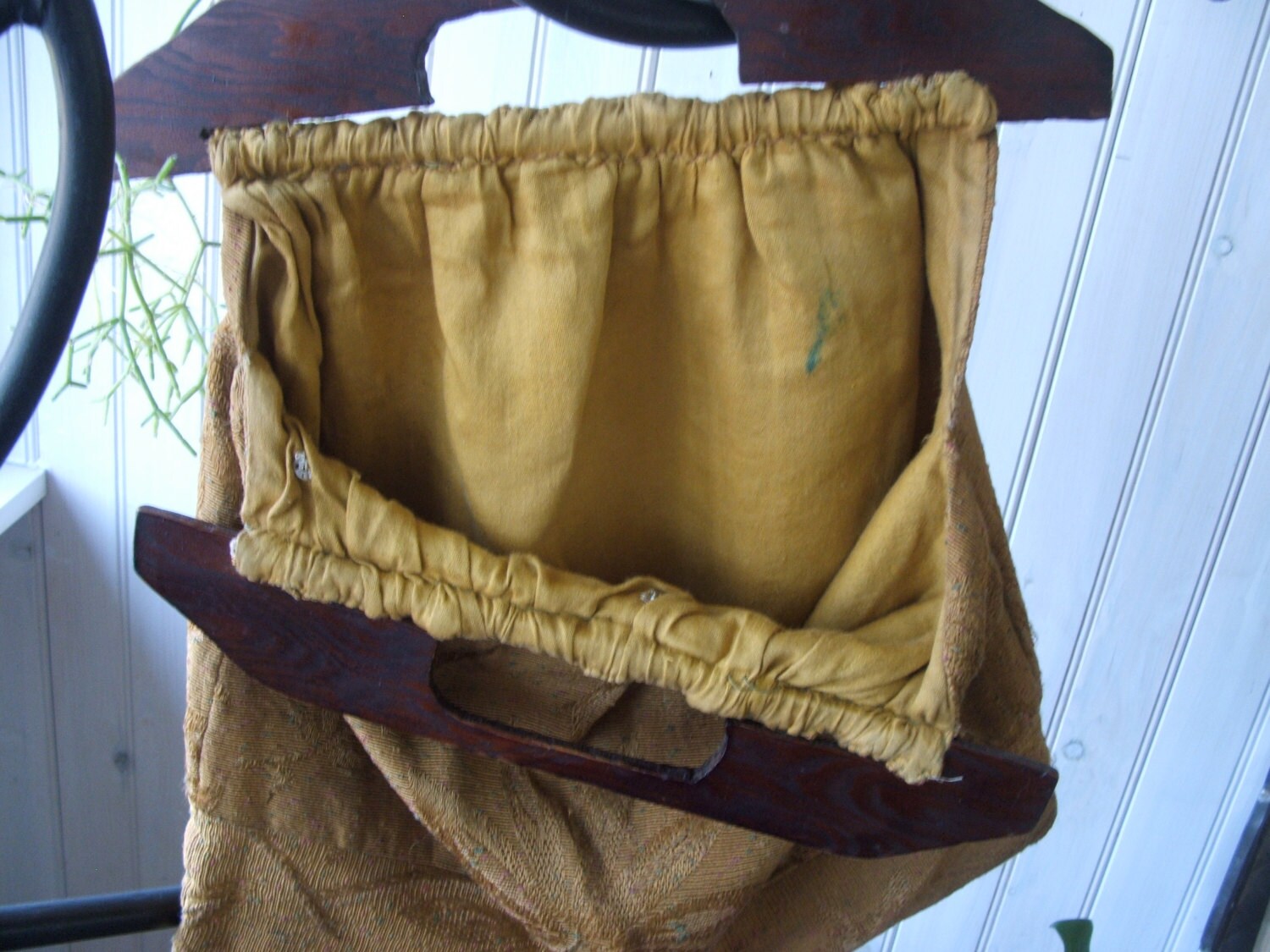 Vintage Boho Handmade Barkcloth Carpetbag Purse Handbag - Etsy