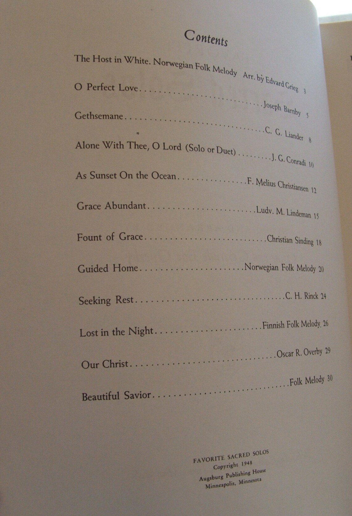 Two SACRED SOLOS Music Books - Etsy