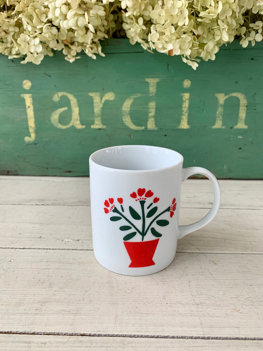 Vintage Valentine Mug 1984 Lillian Vernon Japan - Etsy