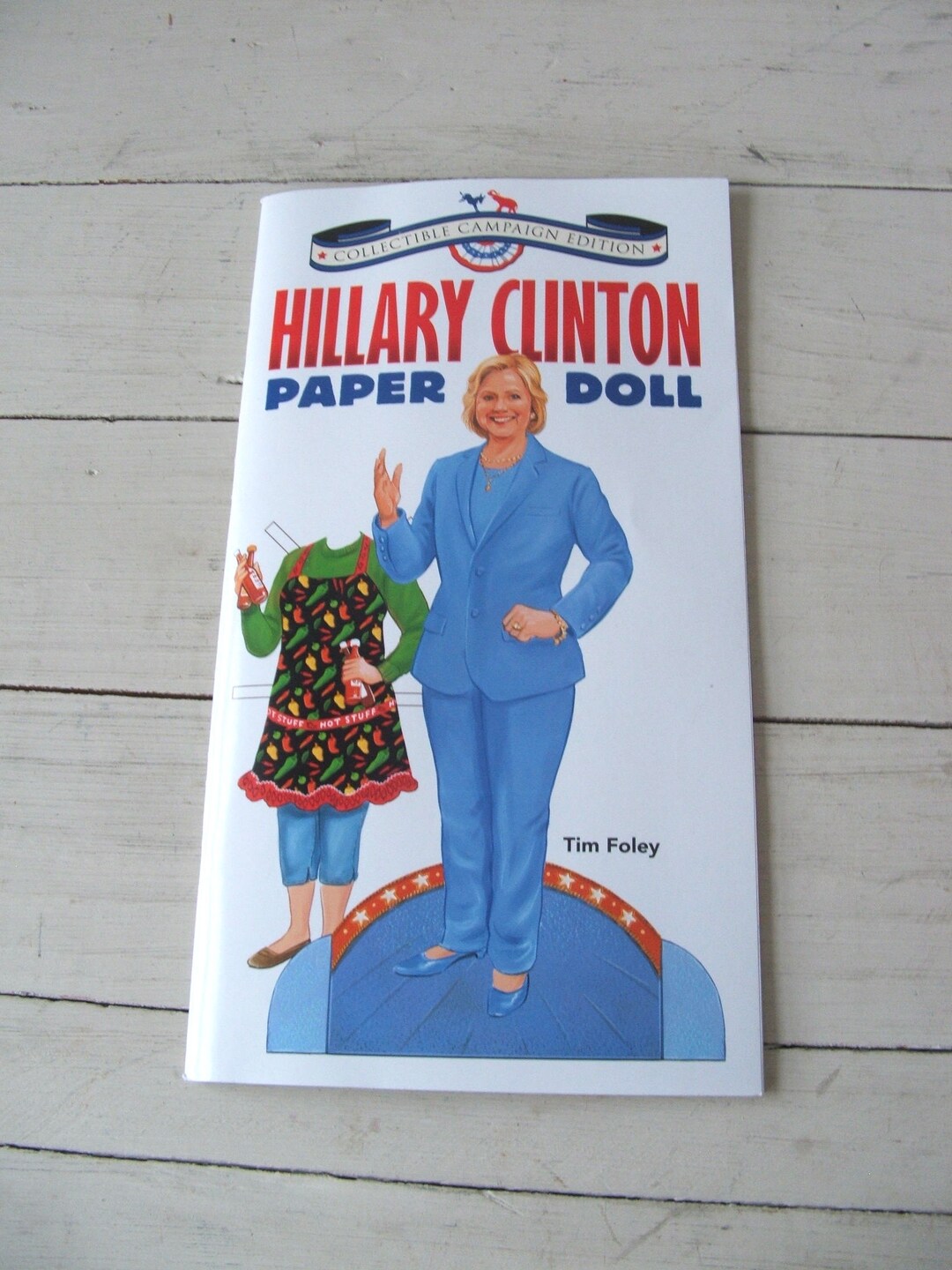 Hillary Clinton Paper Doll 2016 Dover Publications - Etsy New Zealand