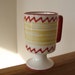Vintage NASCO Hand Painted Japan Pedestal MUG - Etsy