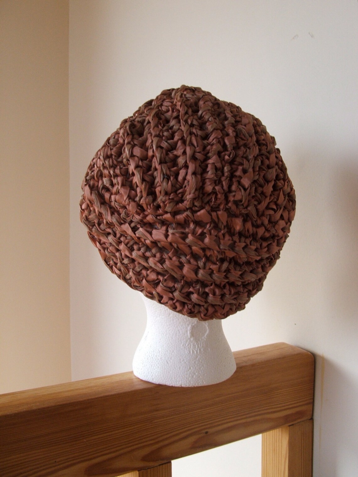 Vintage Braided Ribbon Ladies Hat - Etsy