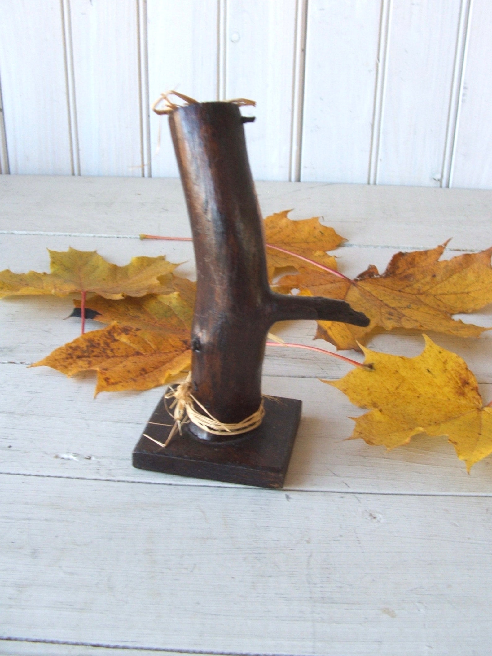 Vintage Hand Carved Wooden Tree Spirit Sculpture Figurine - Etsy