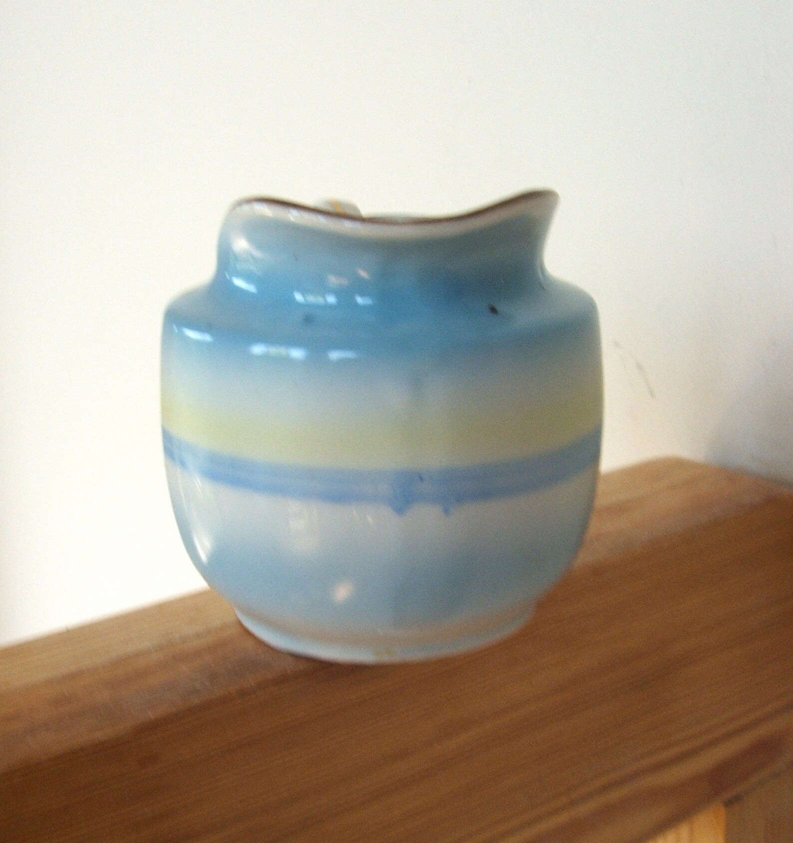 Vintage Hand Painted Porcelain Pitcher - Etsy