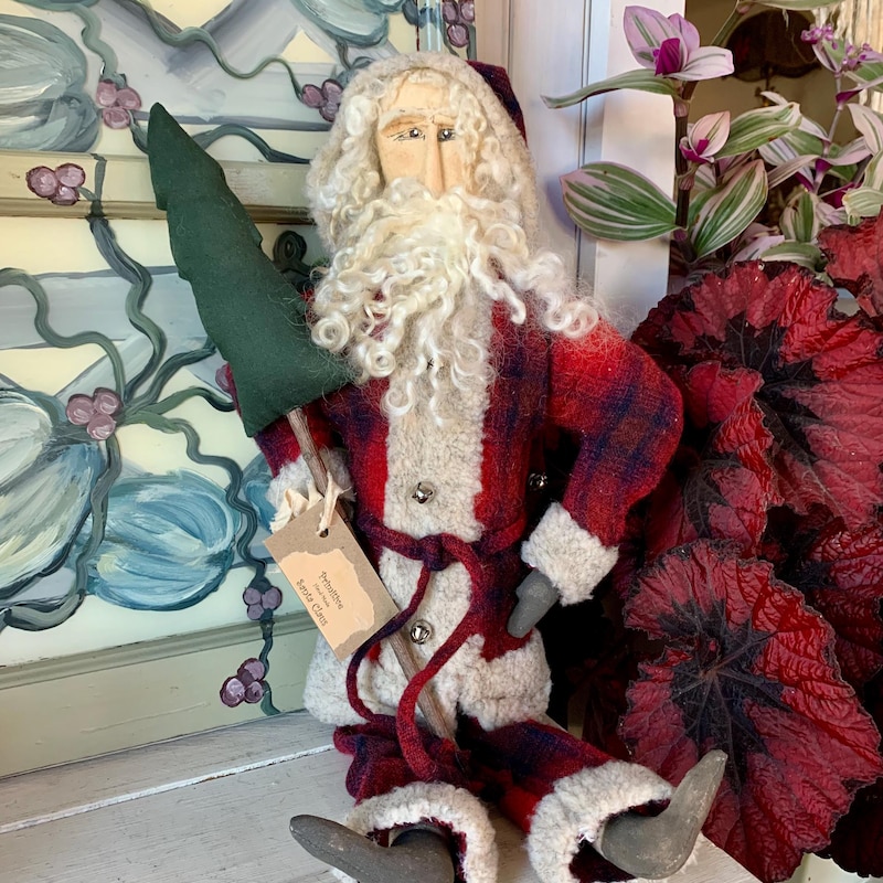 Handmade Santas - Etsy