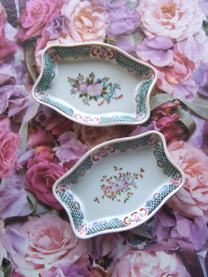 2 Meiko Porcelain Trinket Ring Dishes Occupied Japan - Etsy
